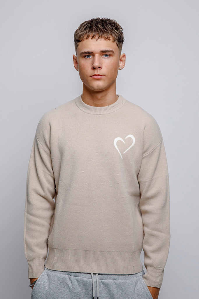 Merino Wool Sweater - Beige – Doublés